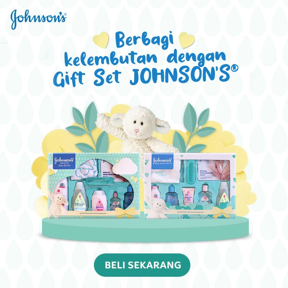 Jual JOHNSON'S Baby Shower Gift Set - Toe to Toe Wash Termurah, Harga Promo