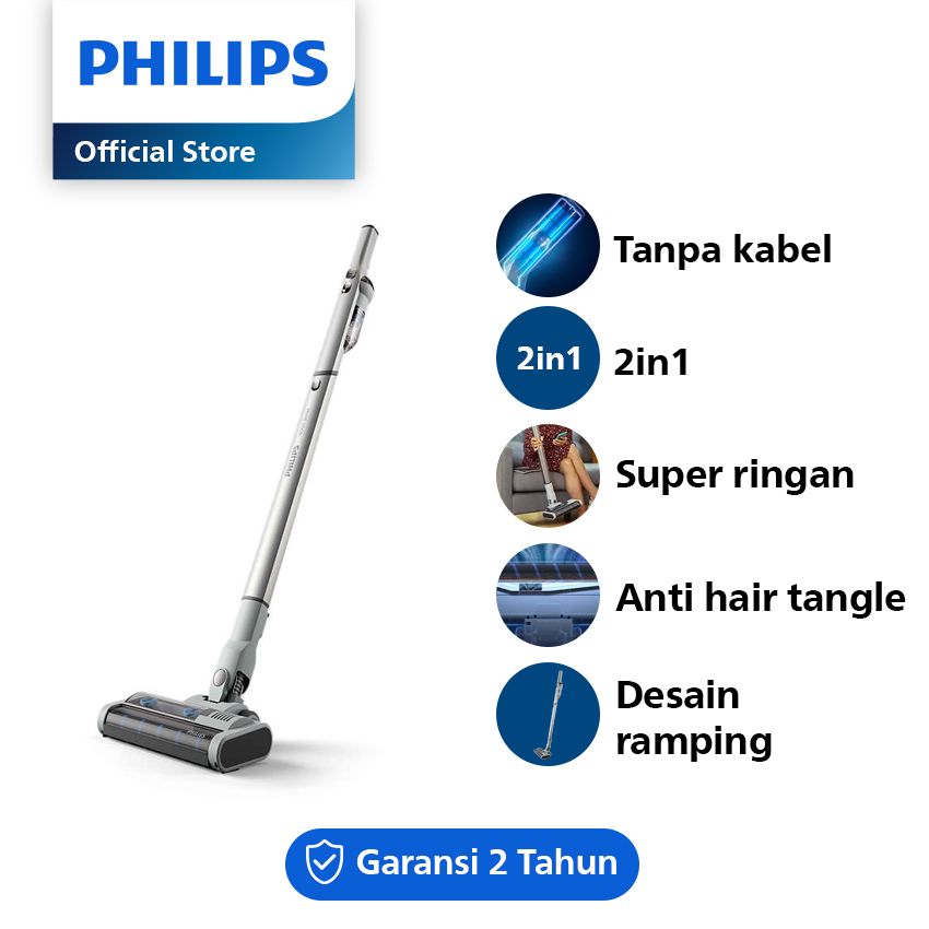 Jual Philips Cordless stick vacuum cleaner 4000 Series - XC4201/01 ...