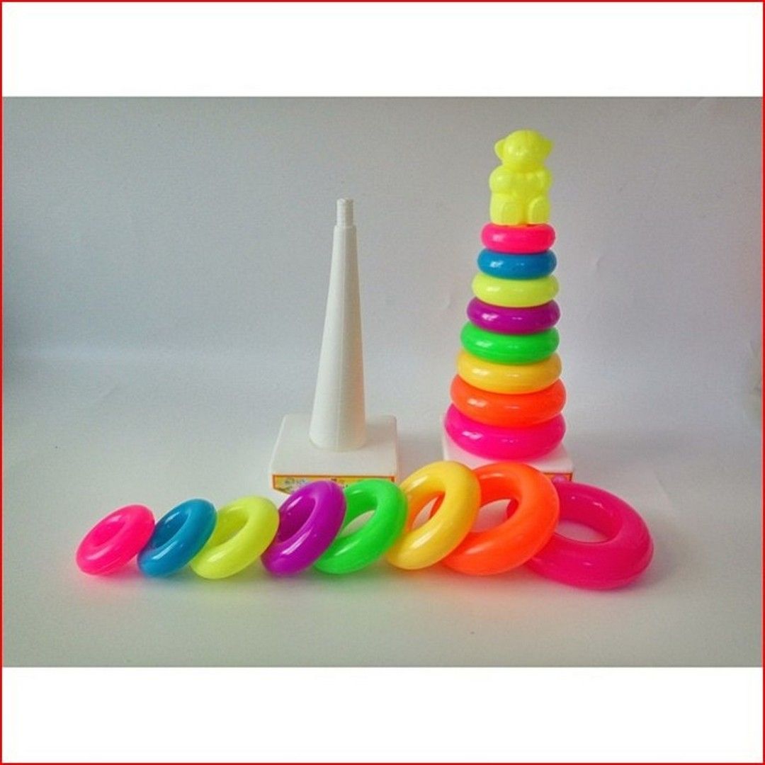 Jual Mainan Ring Donat Bear 8 Susun - Mainan, Media & Hobi Termurah ...