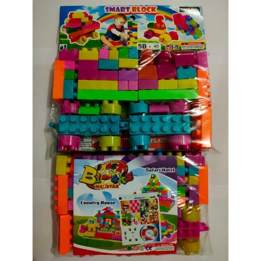 Jual Rr 5008T Mainan Anak Edukasi Lego Block Besar Isi 32Pcs Boneka ...
