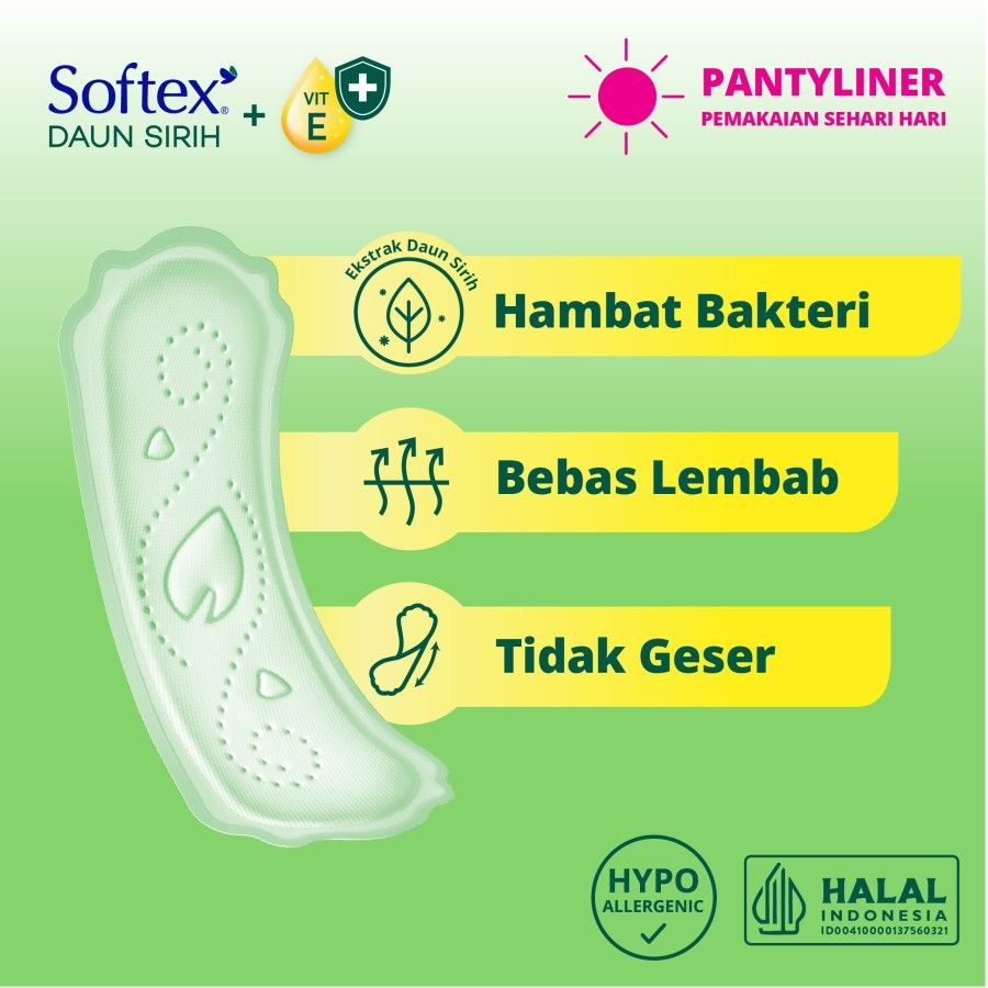 Jual Softex Daun Sirih Pliner 60x20s [SEGARI ONLY] - Kebutuhan Ibu ...